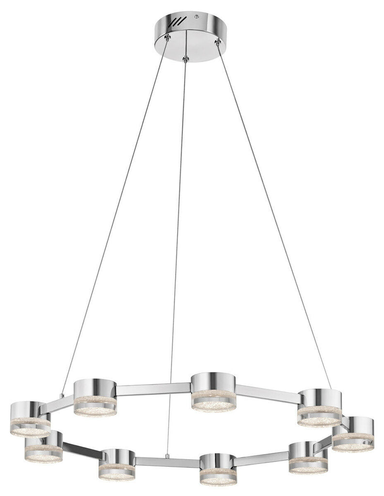 Elan by Kichler Lighting 83711 Avenza Collection LED Nine Light Hangin ...
