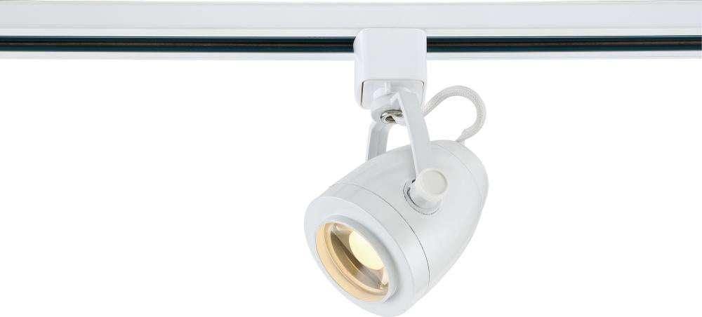 Pinch Back Model #41P LED Track Head in Brushed Nickel, Black, or Whit ...